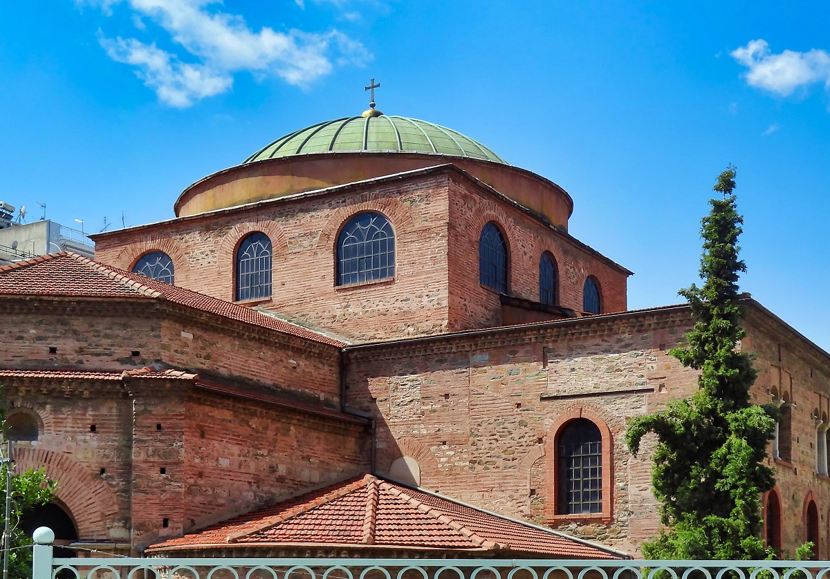 Kerk van Agia Sofia (Kerk van Agia Sofia) Thessaloniki - Vivato Griekenland