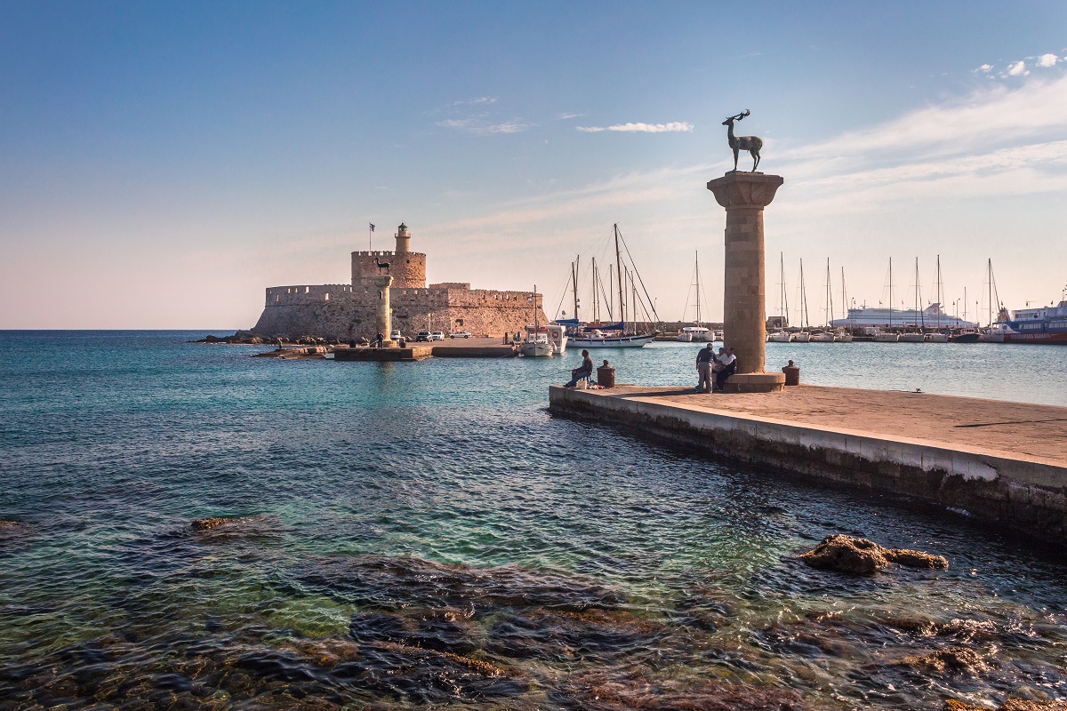 Mandraki Harbor Rhodes - Vivato Greece