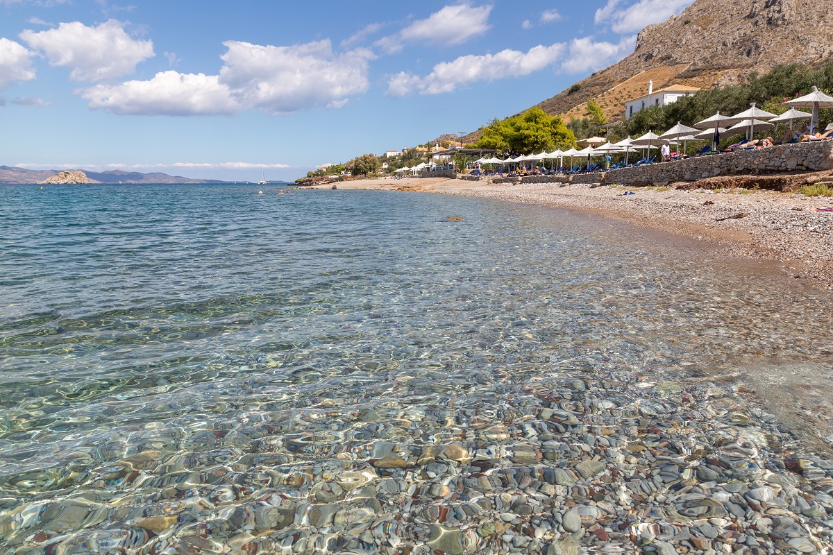 Vlychos Plakes Beach Hydra - Vivato Greece