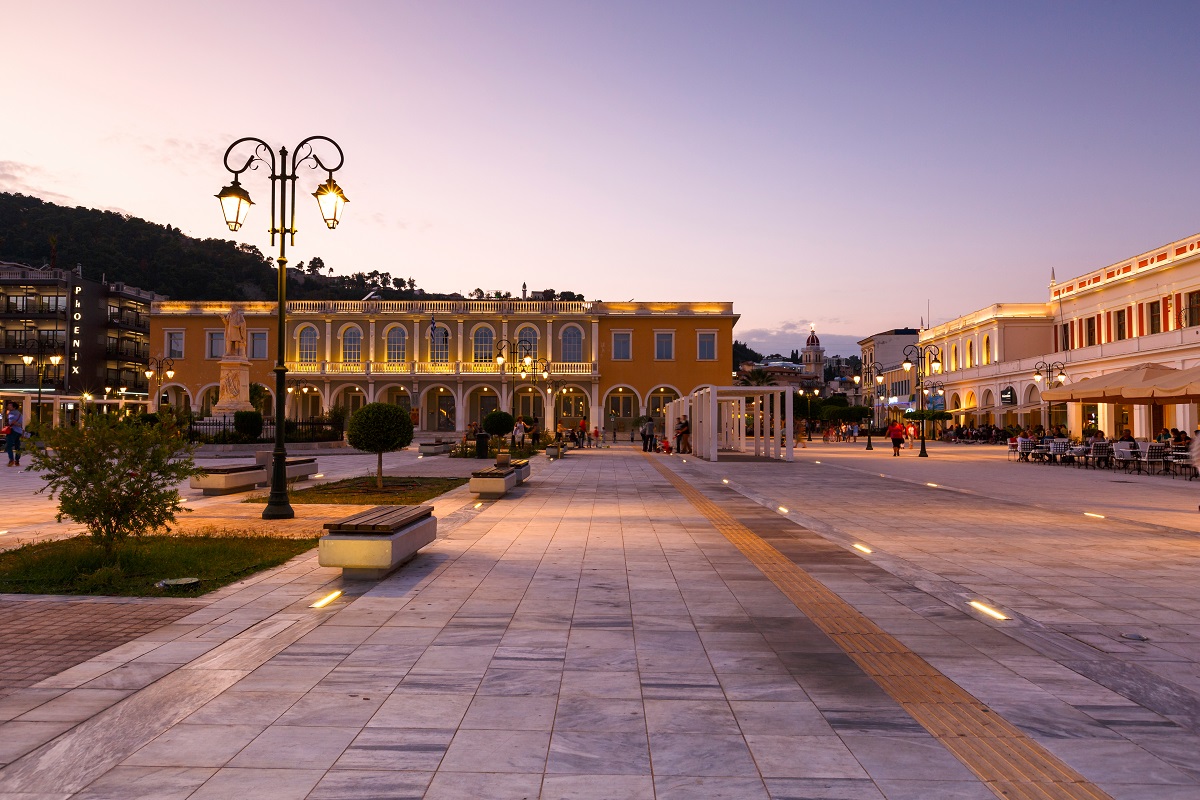Solomos Square Zakynthos - Vivato Greece