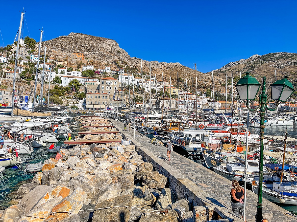 הנמל של הידרה (Hydra Port) הידרה - Vivato Greece