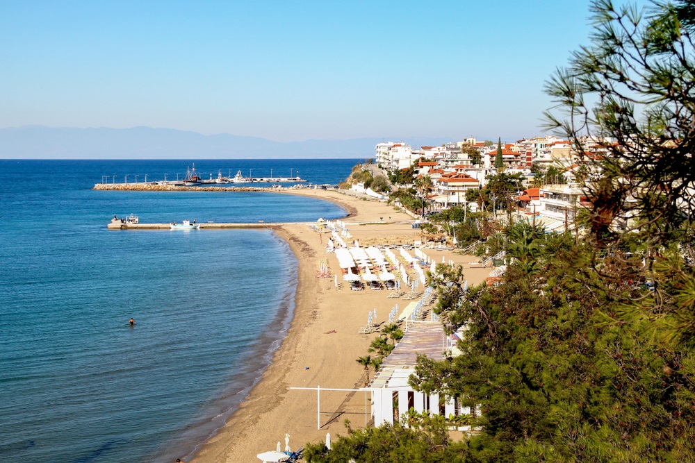 חוף נאה קאליקראטיה (Nea Kallikrateia Beach) סלוניקי - Vivato Greece